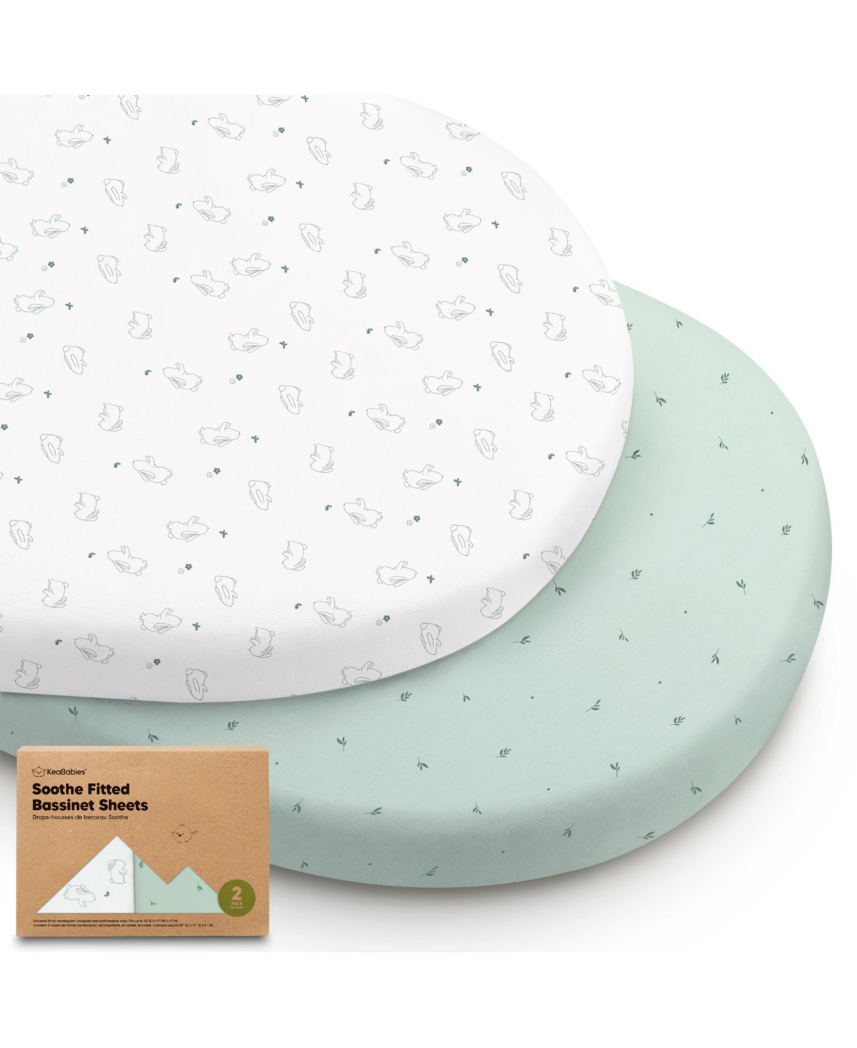 Click here for KeaBabies Bassinet Sheet for Baby Girls  Boys  2-P... prices