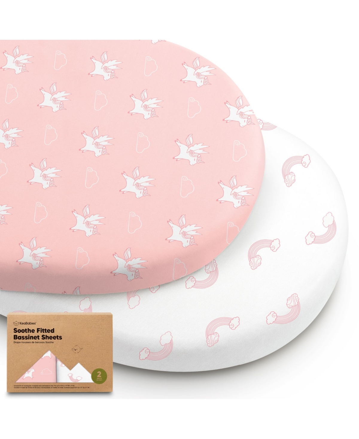 Click here for KeaBabies Bassinet Sheet for Baby Girls  Boys  2-P... prices