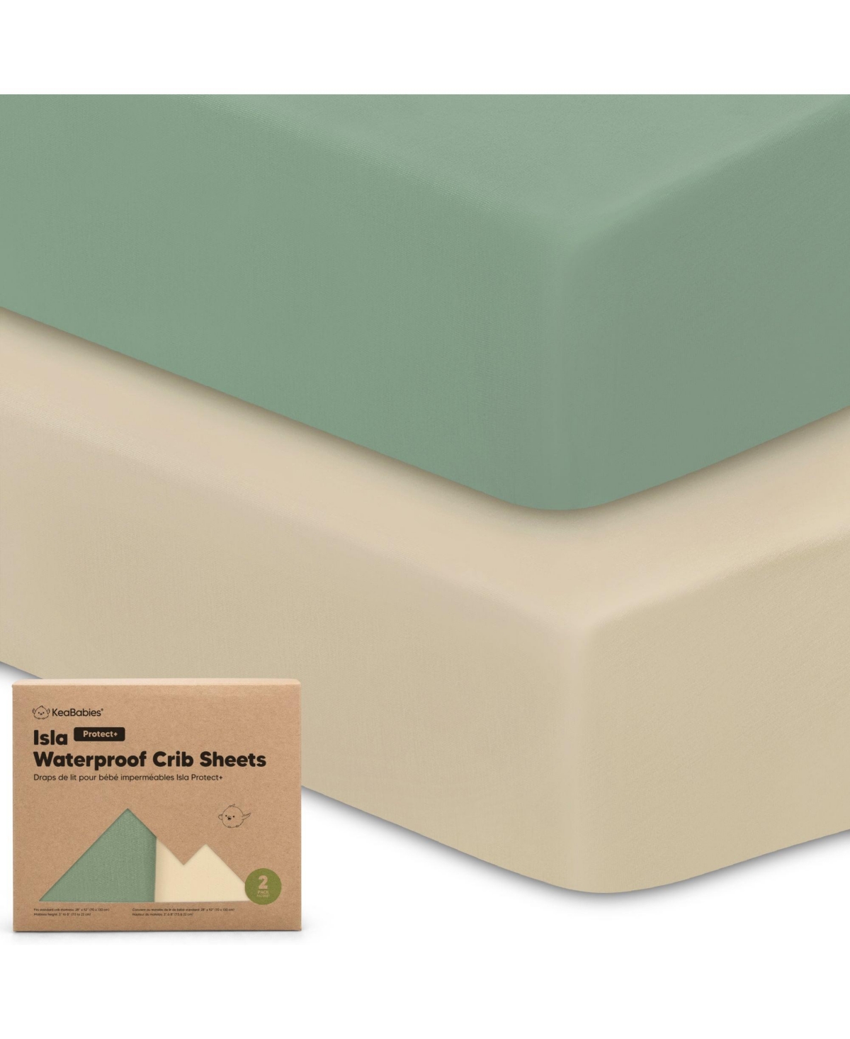 Click here for KeaBabies Waterproof Crib Sheets for Boys  Girls... prices