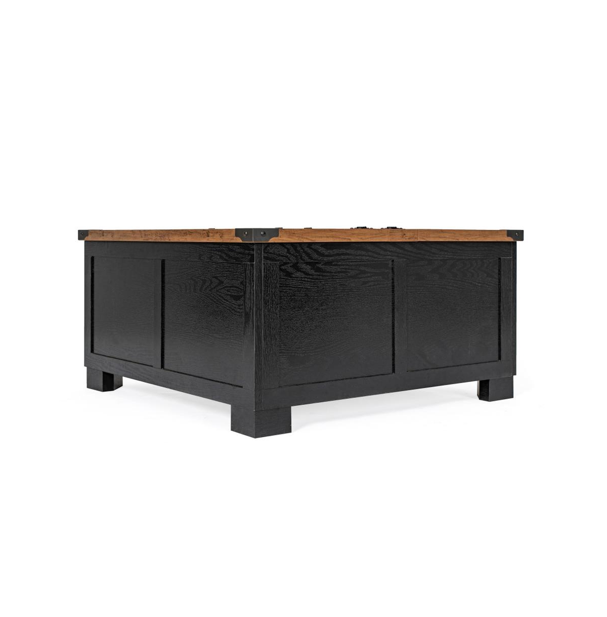 Click here for Green River Farmhouse Storage Coffee Table - Black... prices