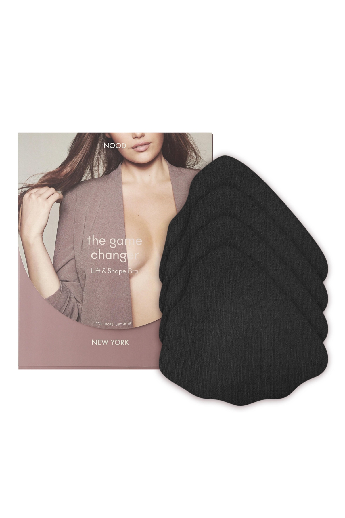 Click here for Game Changer Lift & Shape Adhesive Bra - Black ony... prices