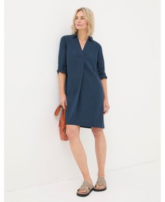 FatFace Women's Mina Linen Blend Tunic Dress - Macy's