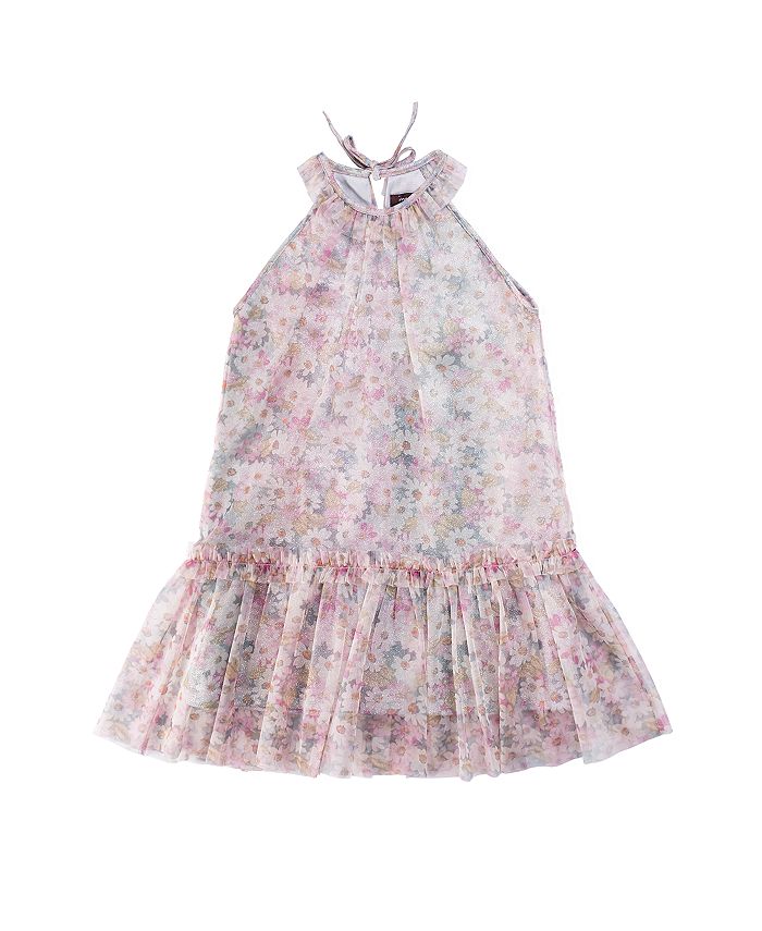IMOGA Collection Little Girls Nina Daisy Novelty Woven Dress - Macy's