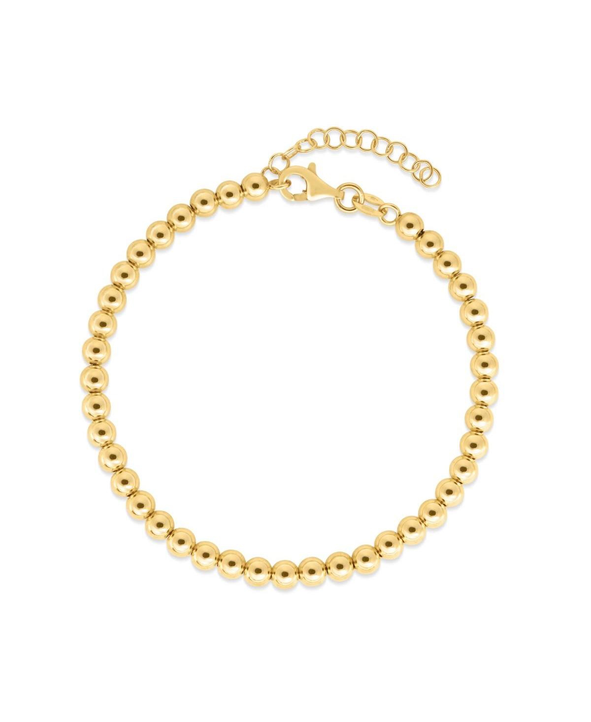 Click here for The Lovery Small Gold Ball Bead Bracelet 14K Gold... prices