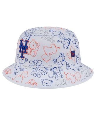 New Era Toddler White New York Mets Animal Bucket Hat - Macy's