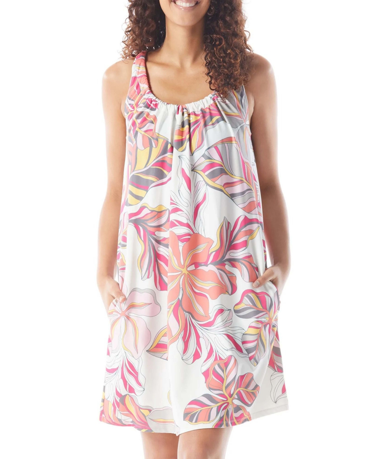 Click here for Beach House Style Floral Print Colette Adjustable... prices