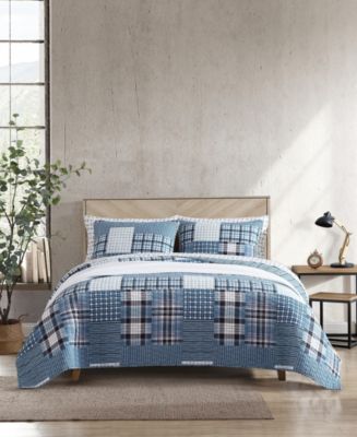 Eddie Bauer Hawthorne Cotton Reversible Quilt Sets - Macy's