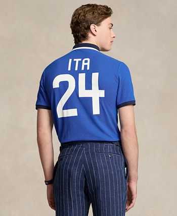 Polo Ralph Lauren Men's Classic-Fit Italy Polo Shirt - Macy's