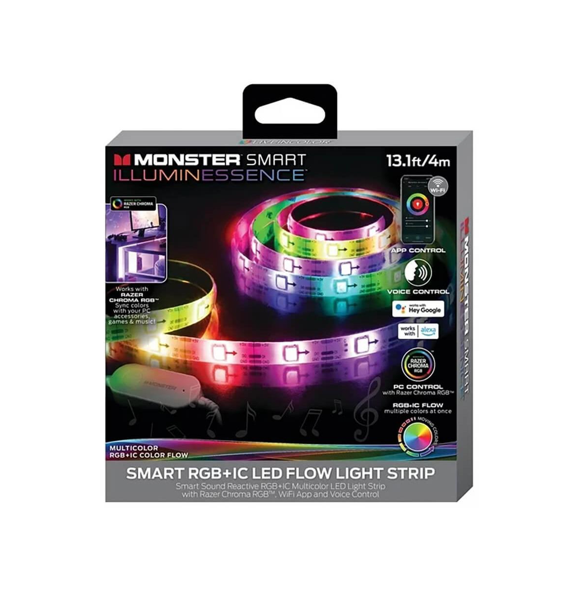 Click here for Monster Cable Monster 13.1ft Sound Reactive Smart... prices