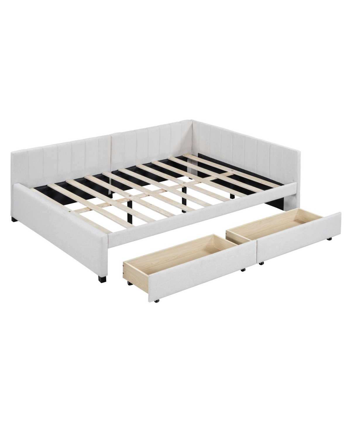 Click here for Simplie Fun Yellow Upholstered Daybed with Storage... prices