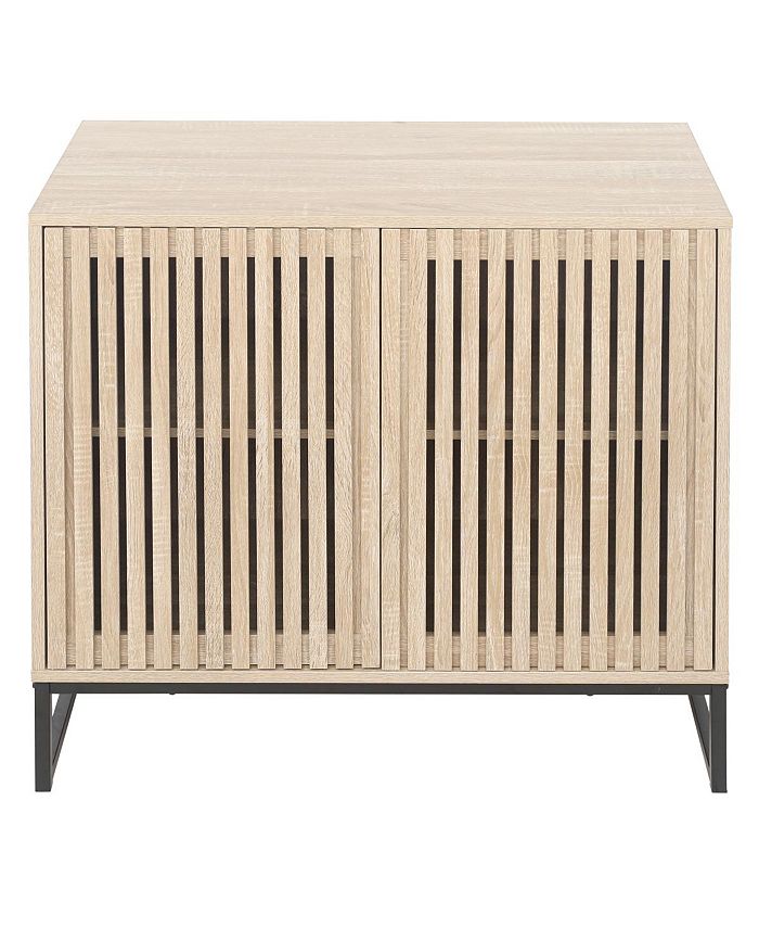 Simplie Fun Accent Storage Cabinet with Adjustable Shelves - Macy's