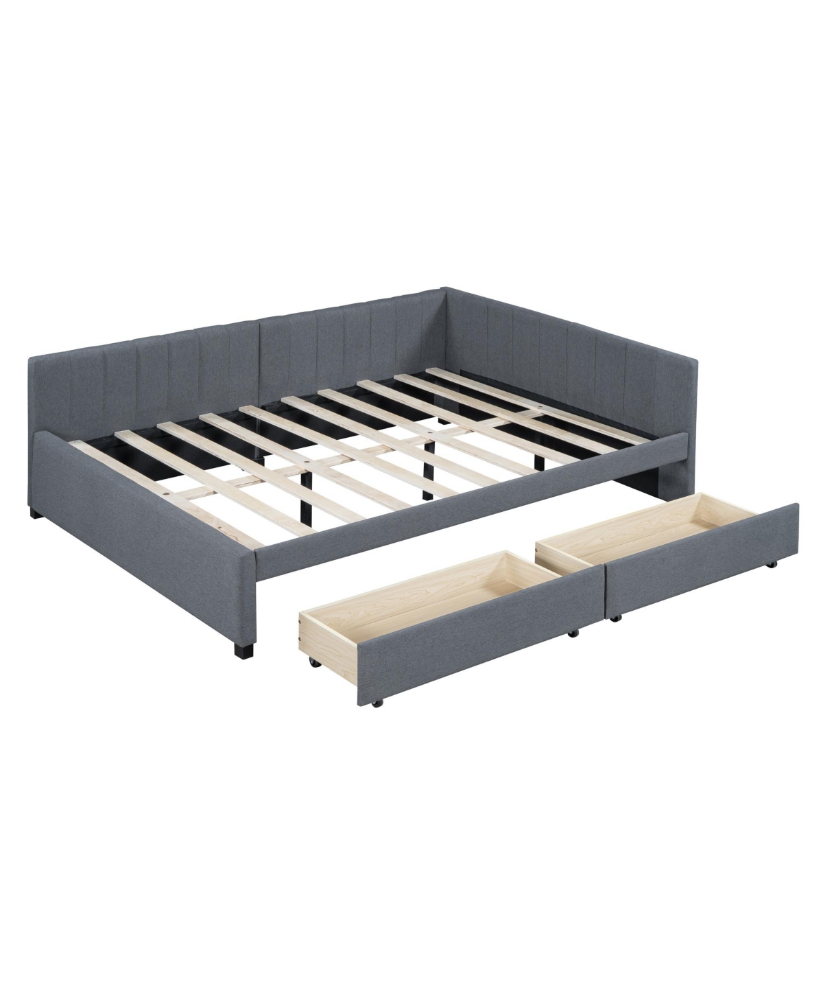 Click here for Simplie Fun Yellow Upholstered Daybed with Storage... prices