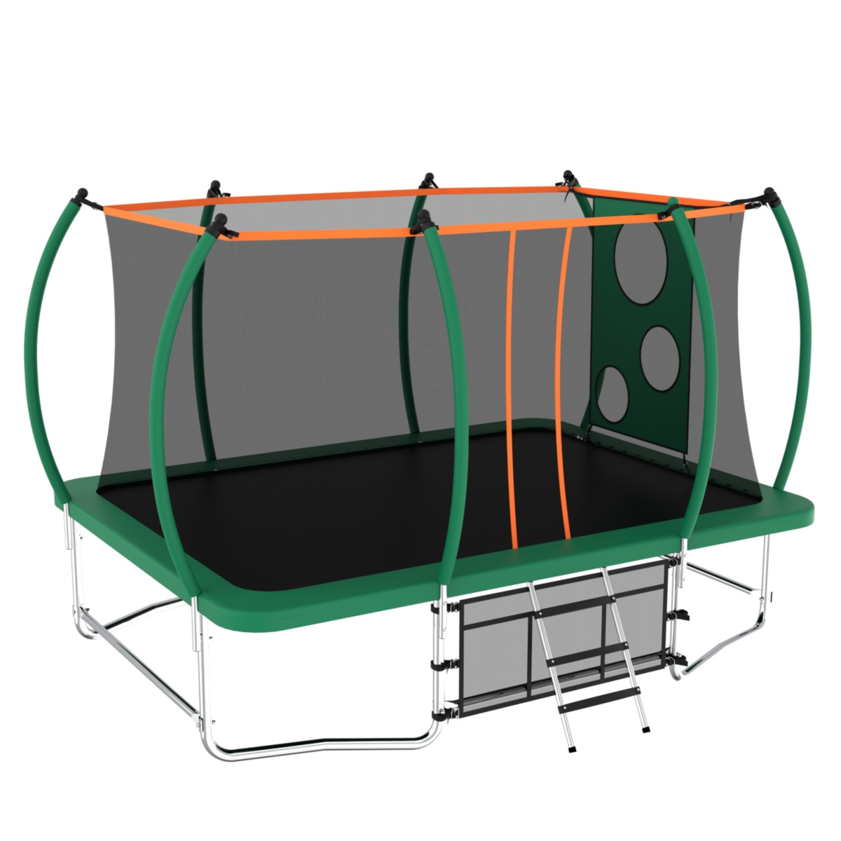 Click here for Streamdale Furniture 8x14FT Trampoline - Green prices