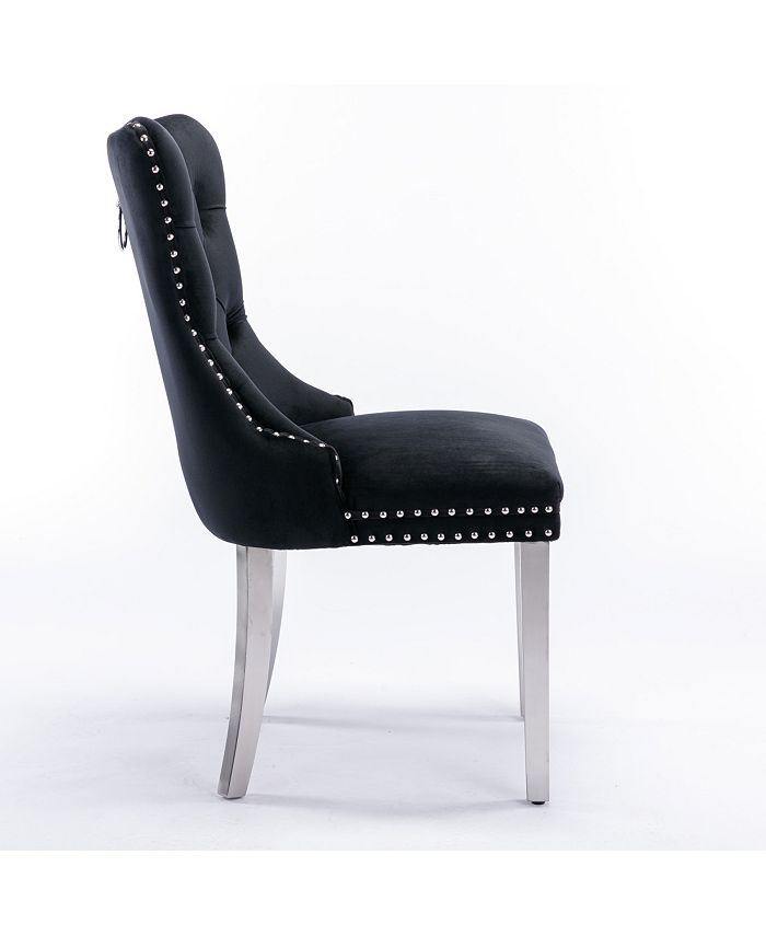 Simplie Fun Nikki Collection Modern High End Tufted Solid Wood