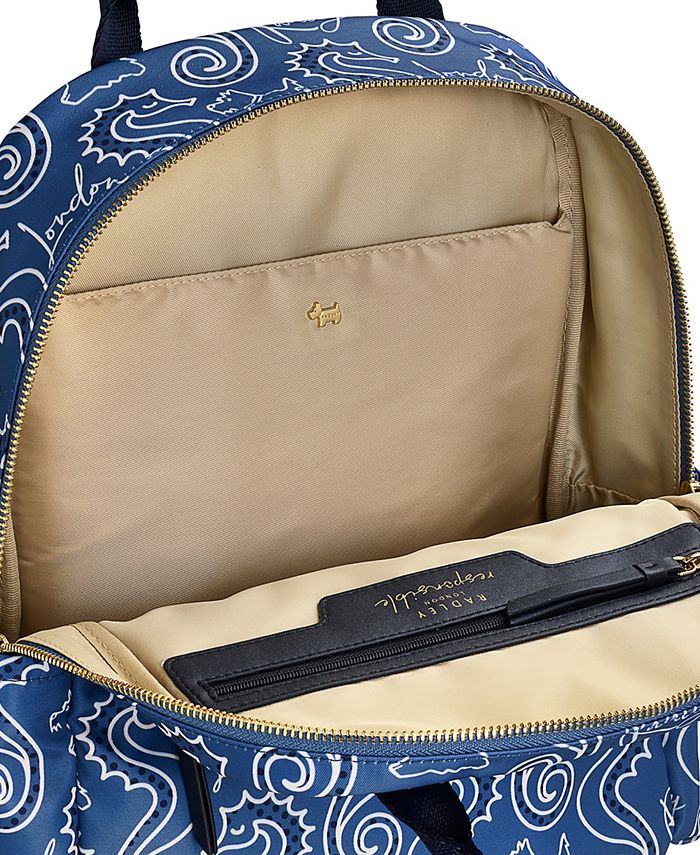Radley London Finsbury Park Seahorse Medium Ziptop Backpack - Macy's