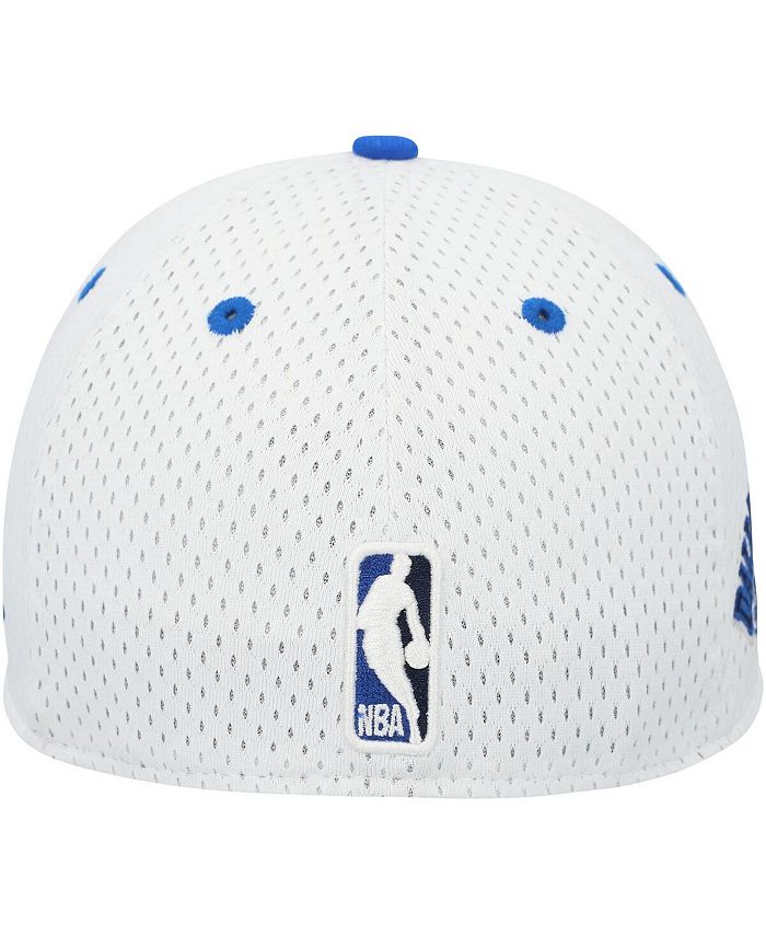 New Era Men's White/Blue Dallas Mavericks Throwback 2Tone 59FIFTY ...