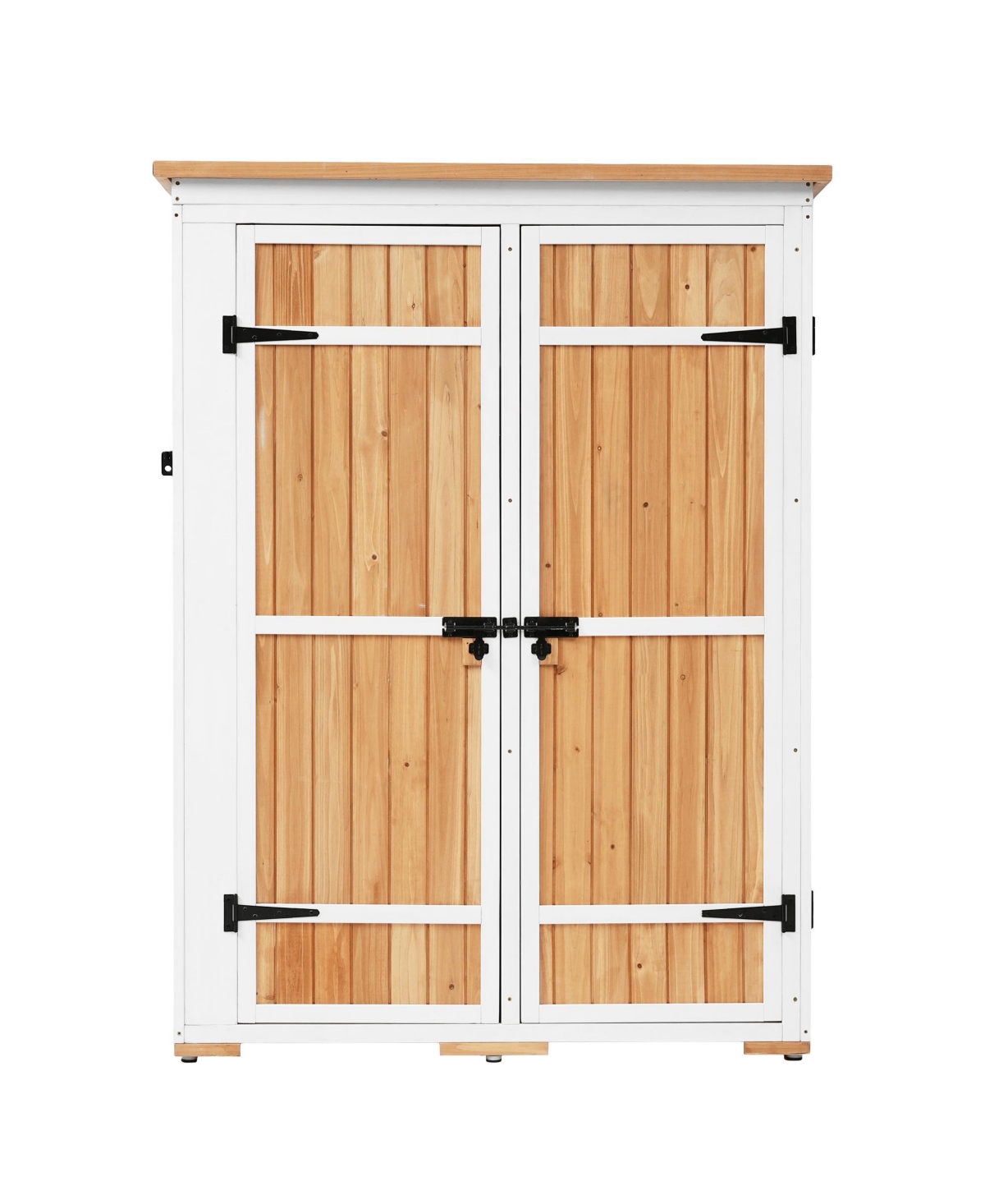 Click here for Streamdale 5.5ft H Wood Storage Shed - Lockable Do... prices