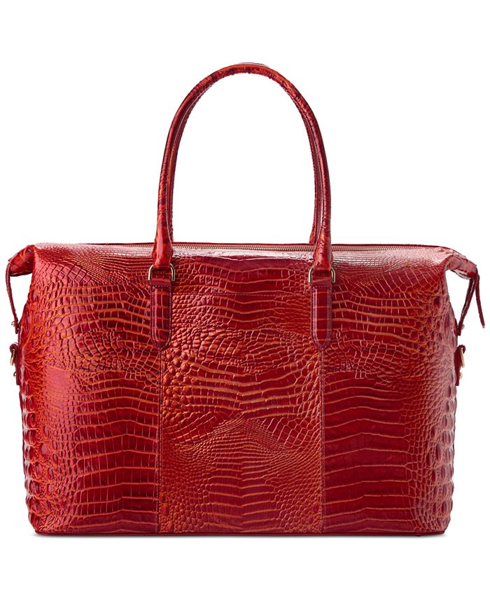 Brahmin Duxbury Leather Travel Weekender - Macy's