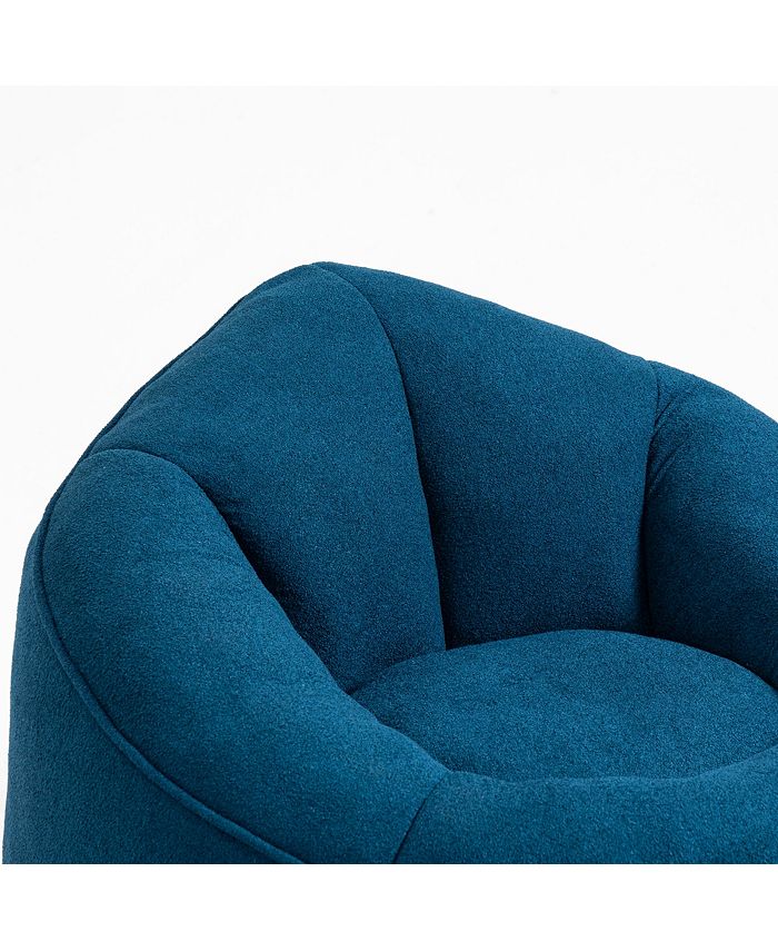 Simplie Fun Compressed Foam Bean Bag Chair with Footrest - Macy's