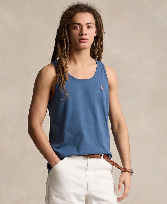Polo Ralph Lauren Men's Washed Jersey Tank Top - Macy's