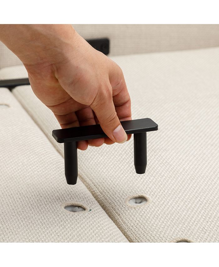 Simplie Fun Single Seat Module Sofa Sectional Couch, Cushion Covers Non ...