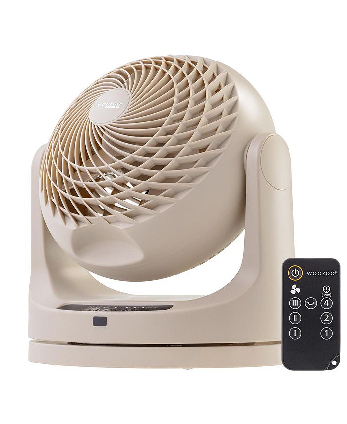 IRIS USA WOOZOO Oscillating Fan, Vortex Fan, Remote Equipped 3-in-1 Fan ...