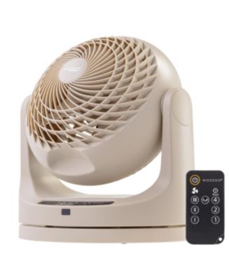 IRIS USA WOOZOO Oscillating Fan, Vortex Fan, Remote Equipped 3-in-1 Fan ...