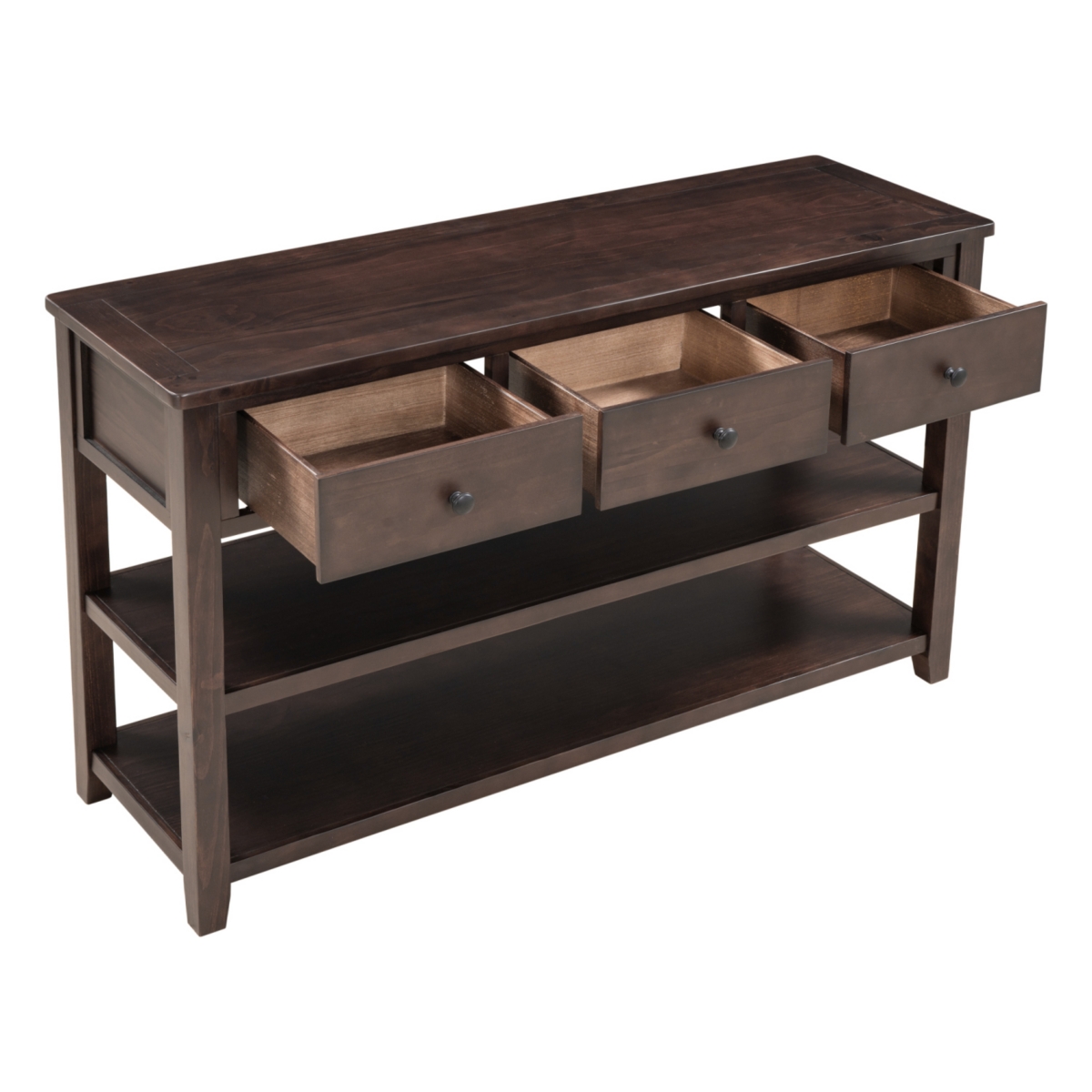 Click here for Simplie Fun Retro Design Console Table With Two Op... prices