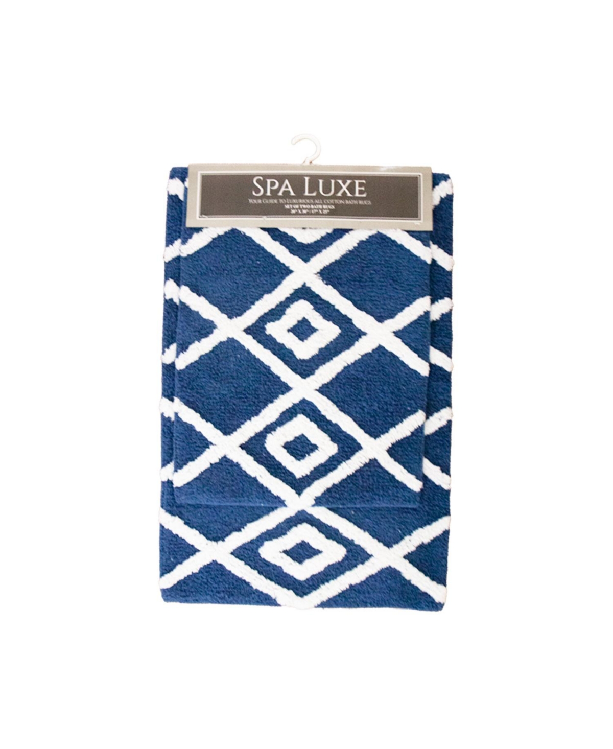 Click here for Arkwright Spa Lux 2pc Bath Rug Set (Criss-Cross Pa... prices