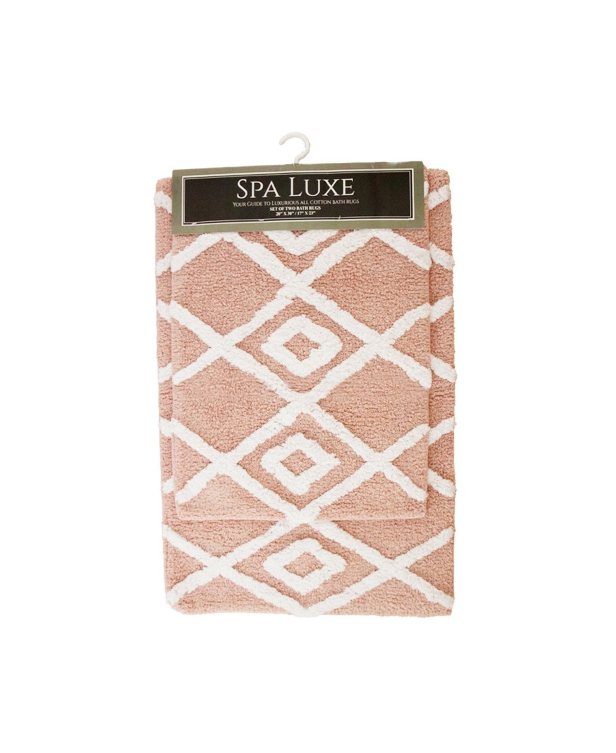 Click here for Arkwright Spa Lux 2pc Bath Rug Set (Criss-Cross Pa... prices