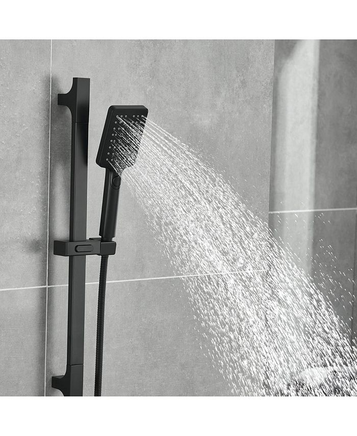 Mondawe Three-function Removable Handheld Shower Showerhead with Hose ...