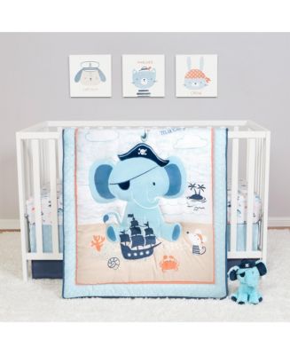 Sammy & Lou Ahoy Archie 4 Piece Crib Bedding Set - Macy's