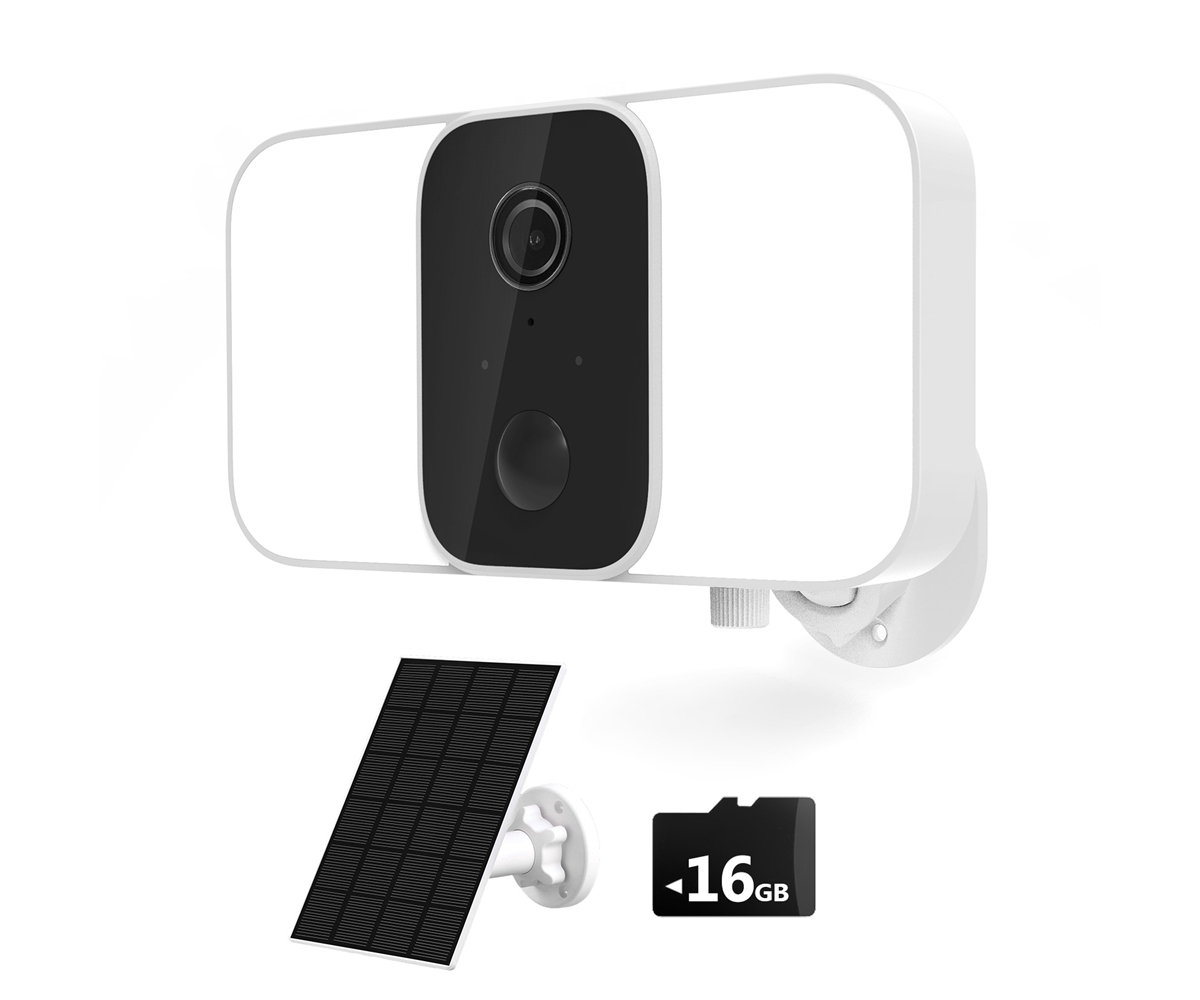 Click here for Wireless Floodlight 1080P Security Camera with Sol... prices