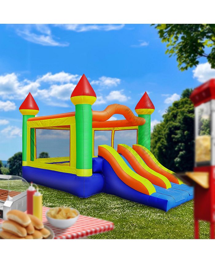 Cloud 9 Mega Slide Bounce House - Commercial Grade Inflatable Bouncer ...