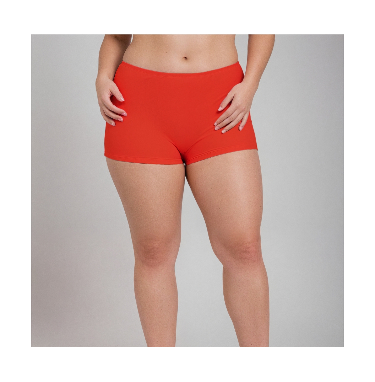 Click here for Calypsa Plus Size Boyshorts - Maraschino prices
