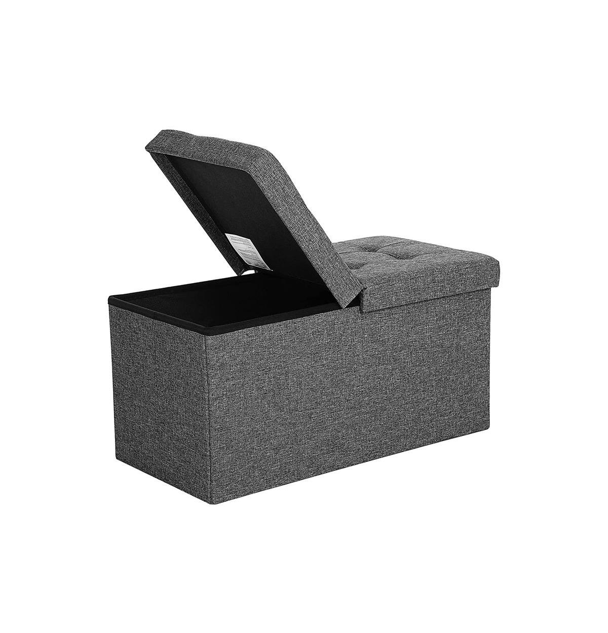 Click here for Slickblue 21.1-Gal Storage Ottoman Bench  Folding... prices