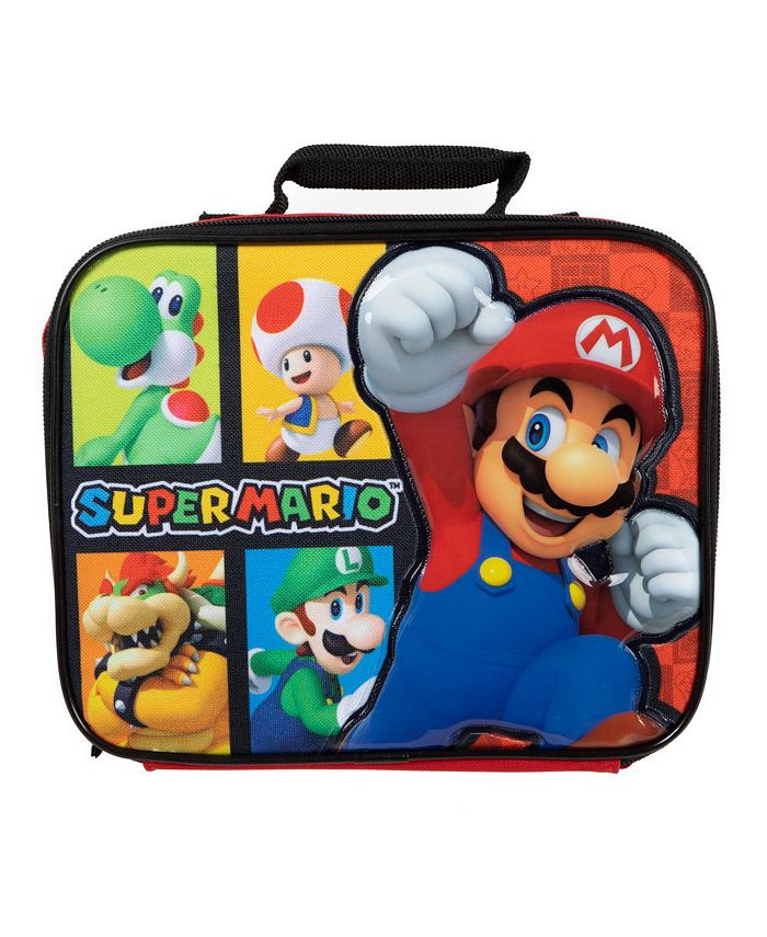 SUPER MARIO Brothers Retro Video Game Insulated Lunchbox - Macy's