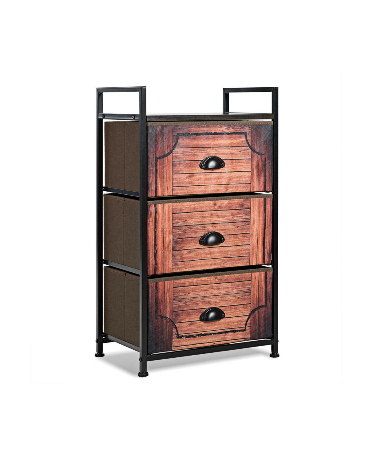 Click here for Sugift Industrial 3-Layers Fabric Dresser with Fab... prices