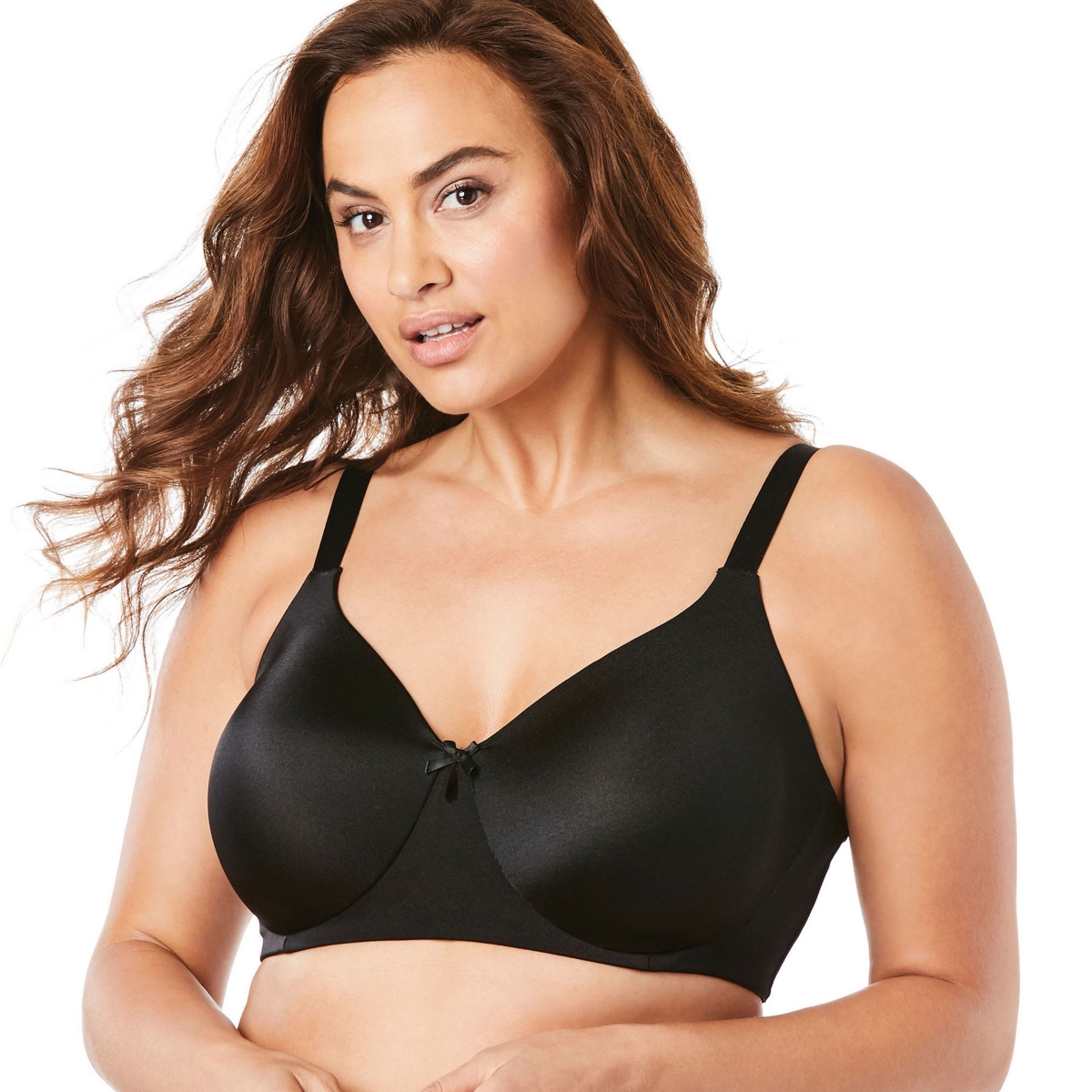 Click here for Comfort Choice Womens Back-Smoothing Wireless T-Sh... prices