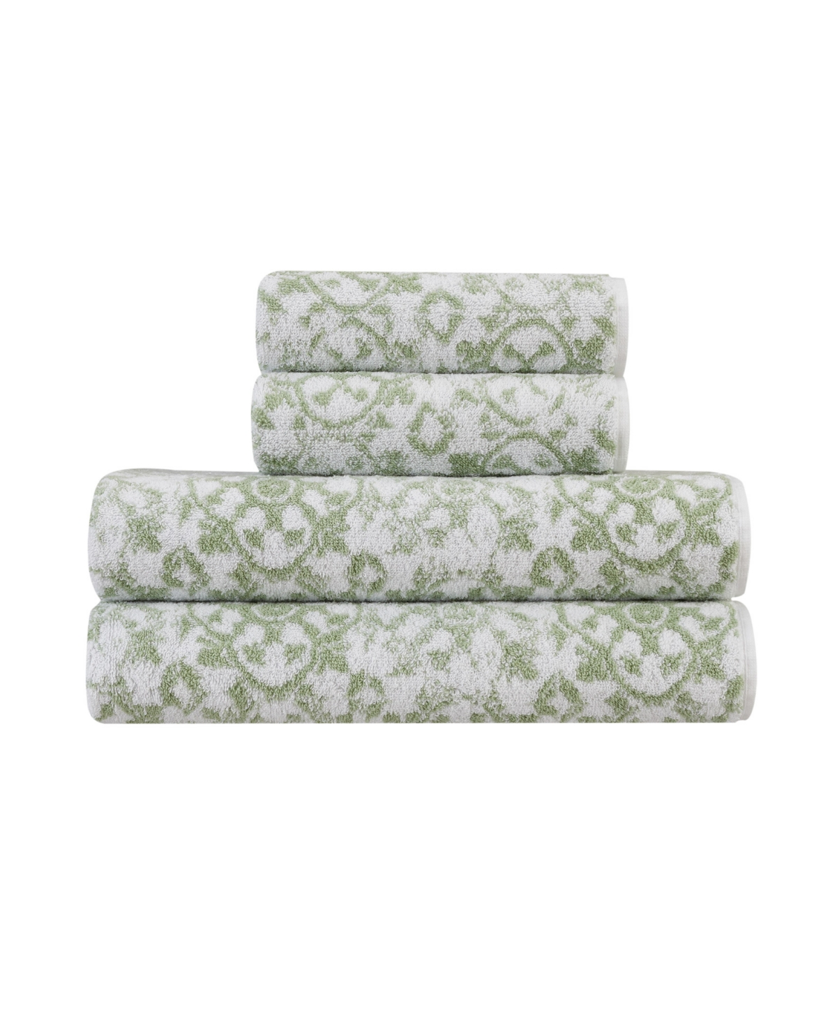 Click here for Jessica Simpson Aziza 4 Piece Bath Towel Set - Fro... prices