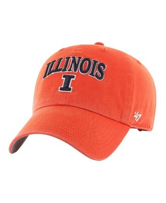 47 Men's Orange Illinois Fighting Illini Archie Script Clean Up ...