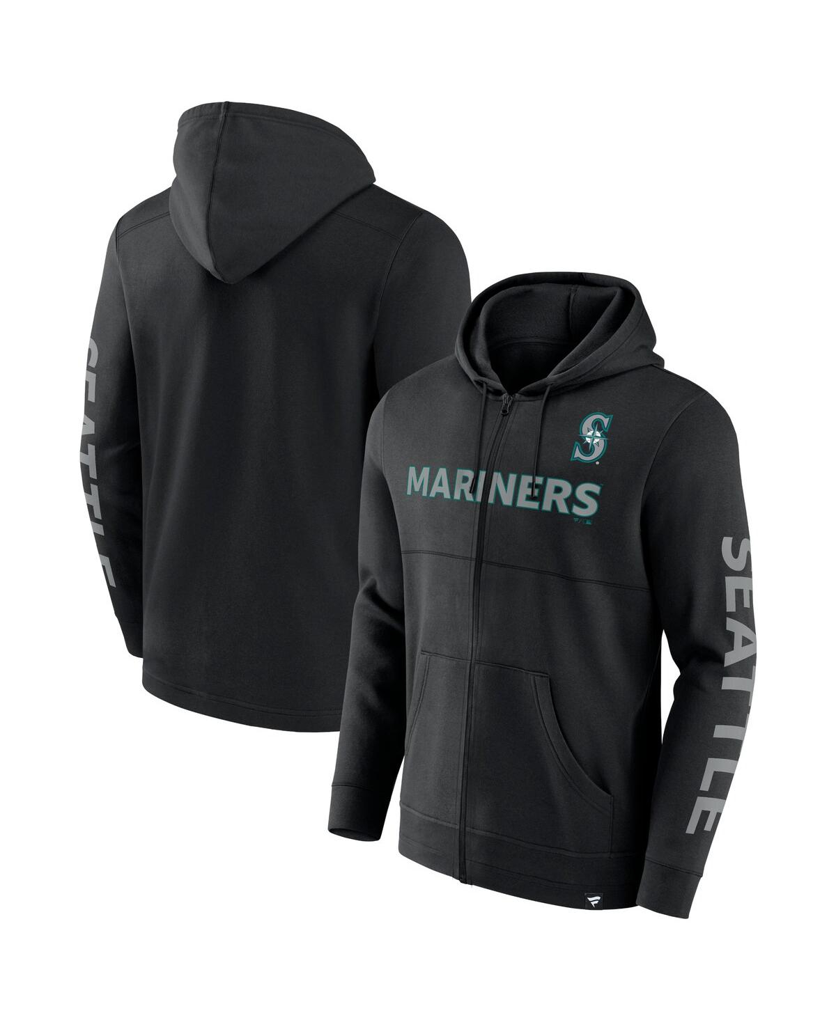 Click here for Fanatics Mens Black Seattle Mariners Ace Hoodie Fu... prices
