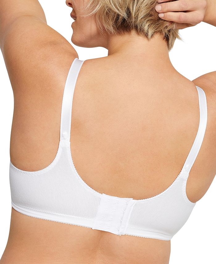 Bali Double Support Cotton Wireless Bra With Cool Comfort 3036 Macy S