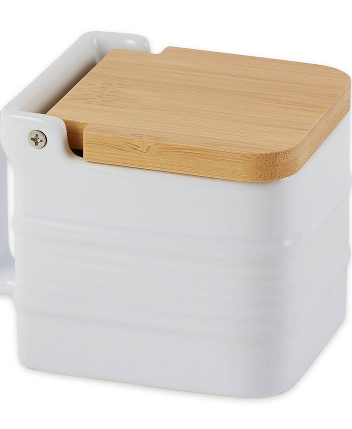 RSVP International Stoneware 5x3x4" Salt Box - Macy's