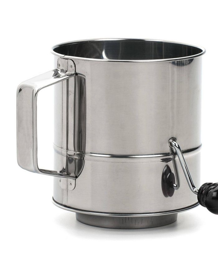 RSVP International Endurance 3 Cup Crank Style Flour Sifter - Macy's