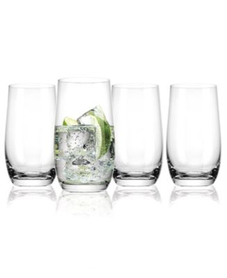 Godinger Classic Contemporary Water Glasses, Set of 4 - Macy's