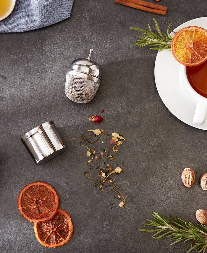 RSVP International Stainless Steel 2" x 3" x 3" Floating Tea Infuser ...