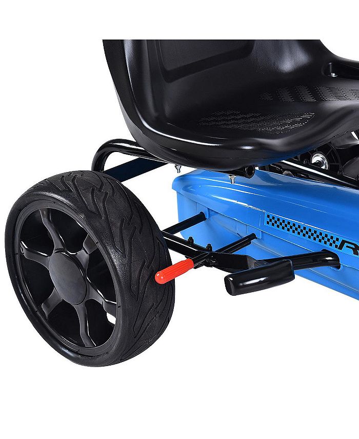 Costway Xmas Gift Go Kart Kids Ride On Car Pedal Powered Car 4 Wheel ...