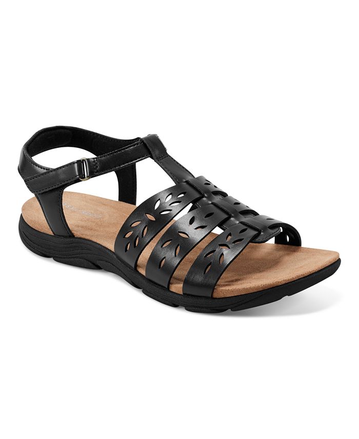 Easy Spirit Women's Luisa Round Toe Strappy Flat Sandals - Macy's