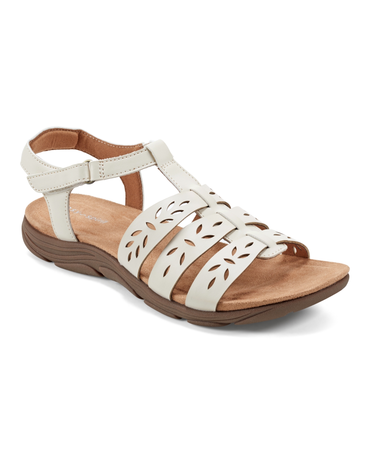 Click here for Easy Spirit Womens Luisa Round Toe Strappy Flat Sa... prices